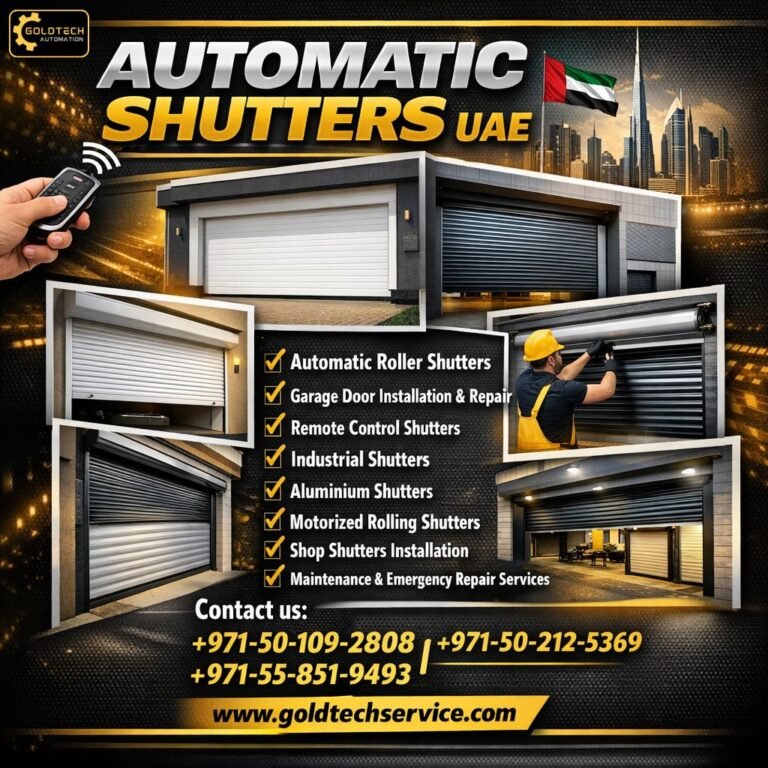 Automatic Shutters UAE | 050 109 2808